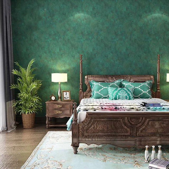 Green Wallpaper Room Ideas