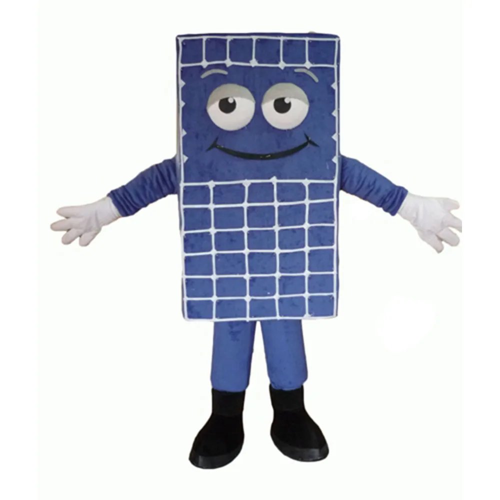 Solar Panel Mascot Costume for Marketing Engery Saving Cosplay Dress ...