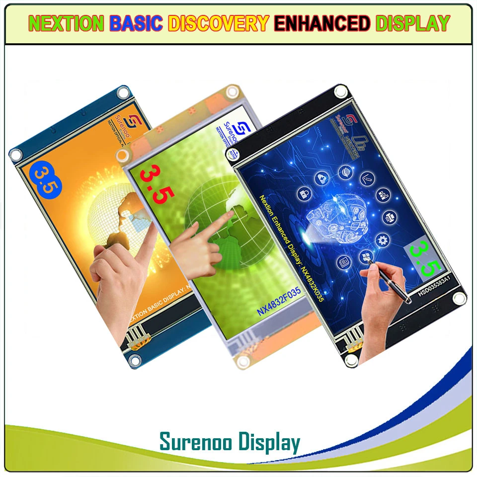 3.5" Nextion Enhanced-NX4832K035 Discovery-NX4832F035 Basic-NX4832T035 ...