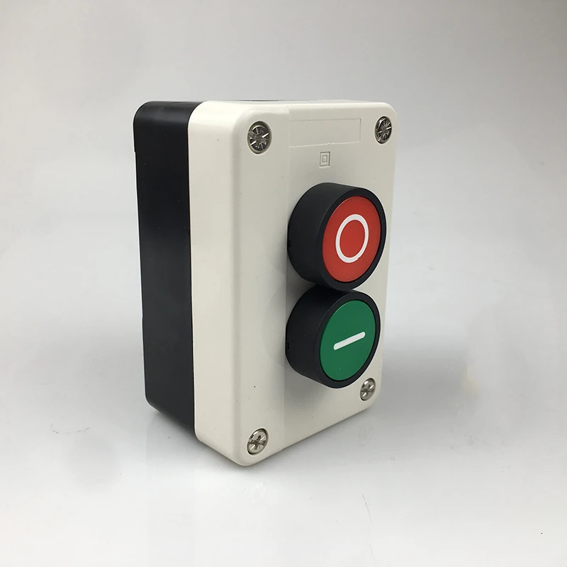 Push Button Station Switch Dengan Kotak Sesaat Ulang Dua, 54% OFF