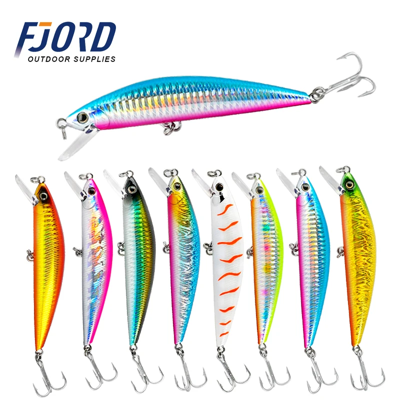 Ftr-Hot-Ramdom-5pcs-125mm-40g-Minnow-Laser-Hard-Professional-SwimBait ...