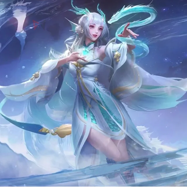 Anime Ice Dragon Girl