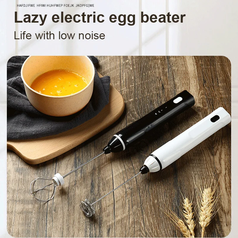 Batteur - fouet,Batteur à lait électrique, batteur à œufs, pour boisson ...