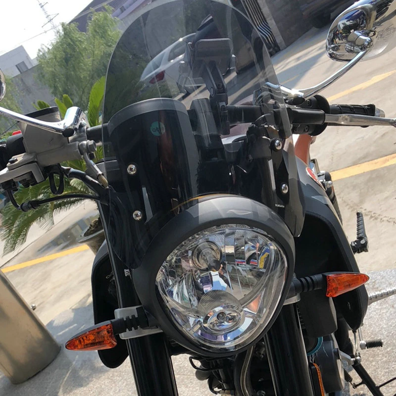 Motorcycle Windshield For 2018 2019 2020 Husqvarna Svartpilen Vitpilen ...