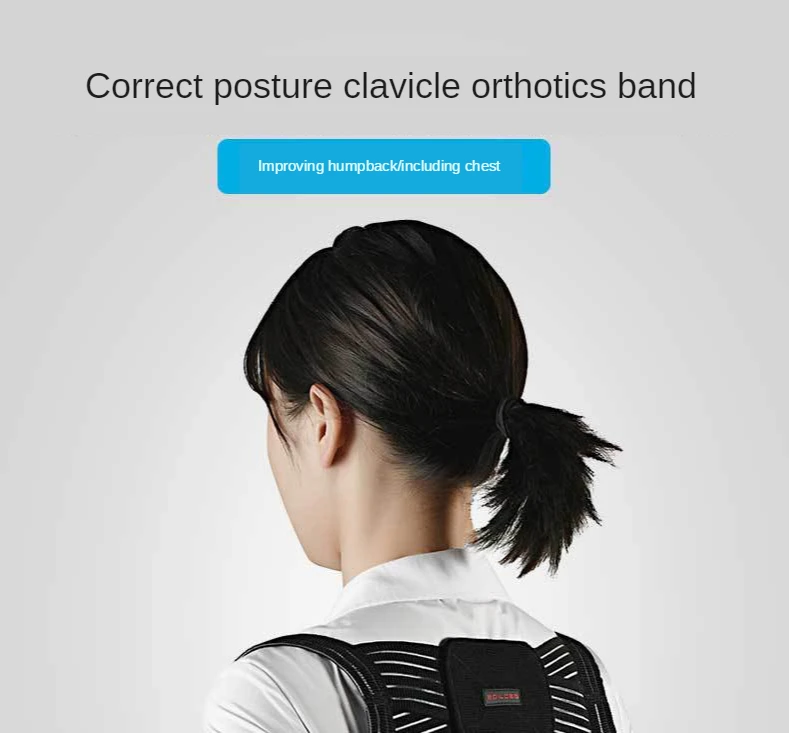 Adjustable Back Support Brace For Kids - Posture Corrector