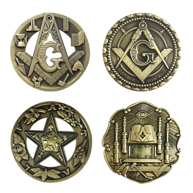 Freemason-Masonic-Car-Emblem-3D-Concave-convex-solid-Retro-Stickers ...