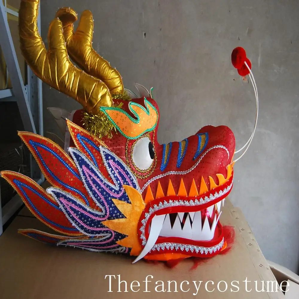 Traditional Chinese Dragon Masks