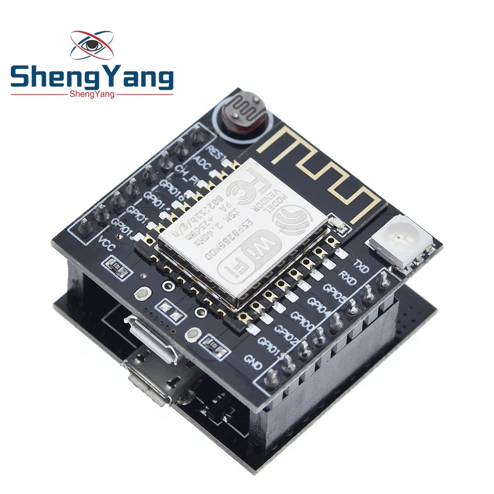 TZT-ESP8266-ESP-12F-Serial-WIFI-Module-Mini-Development-Board-For-Arduino-Nodemcu-CH340-Micro ...