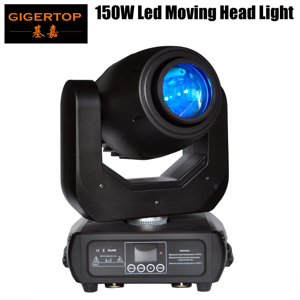 TIPTOP STAGE LIGHT 150W Spot Led Moving Head Light Bi direction Rotate ...