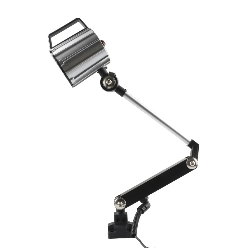 Led Lathe Work Light 12W 110V Adjustable Multi-Purpose Long Arm Work ...