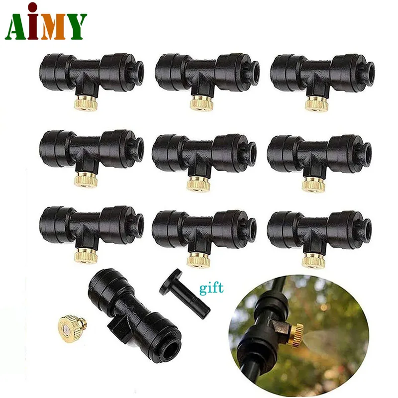 Low Pressure Quick Connect Atomization Nozzle Holder Garden Irrigation ...