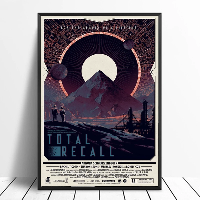 Total Recall 1990 Poster