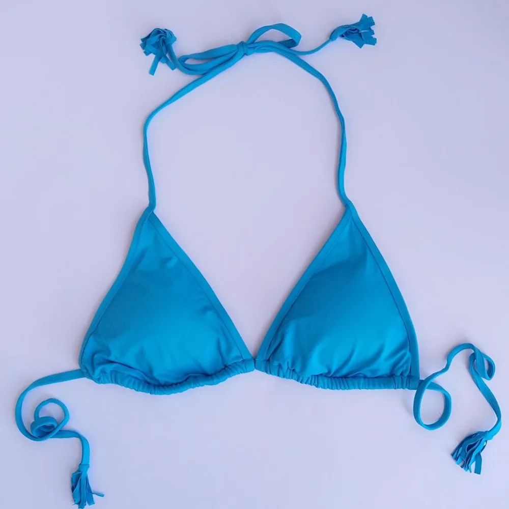 Women Bikini Top Push-up Bras Swimsuit Beach Bathing Suit Solid Swim ...