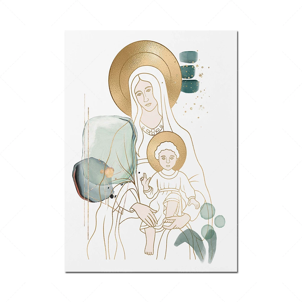 Chinese Jesus And Mary