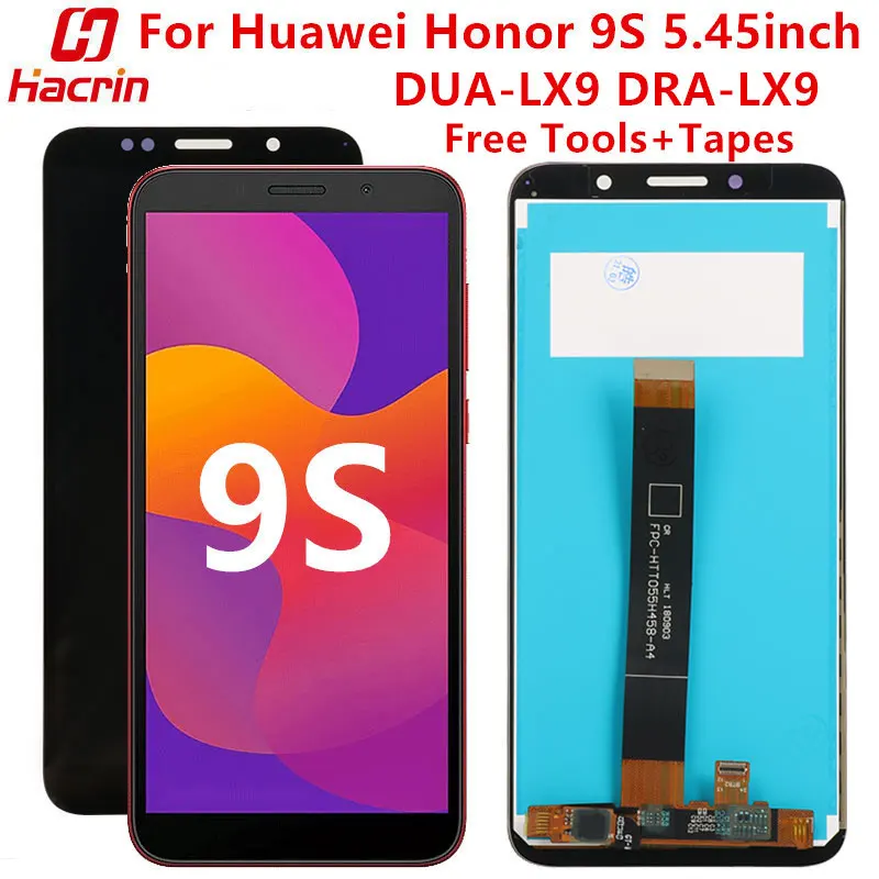 화웨이 Honor 9 S DUA LX9 Lcd 화면 테스트 Lcd 디스플레이 + 터치 스크린 교체 화웨이 Y5P DRA LX9 ...