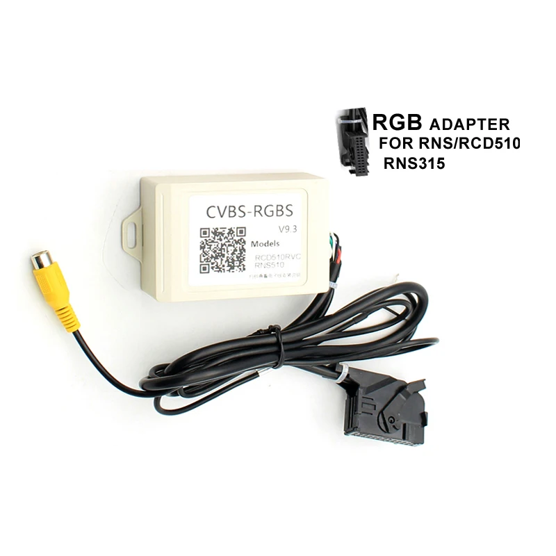 Rns315 Rns510 Rcd510 Rgb Adapter To Cvbs Signal Converter Adapter For ...