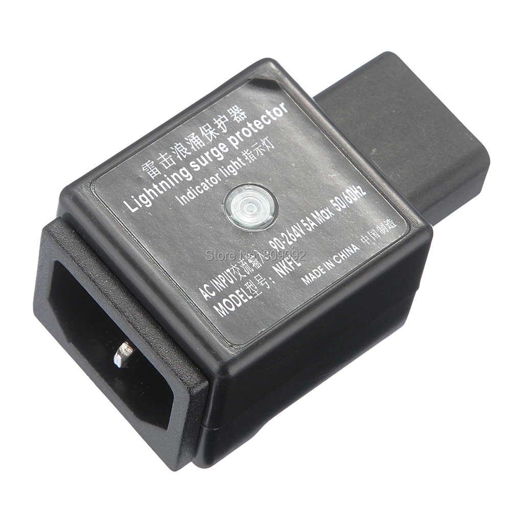 Mini-Portable-AC-POWER-INPUT-Surge-Protector-Protection-Lightning-Surge ...