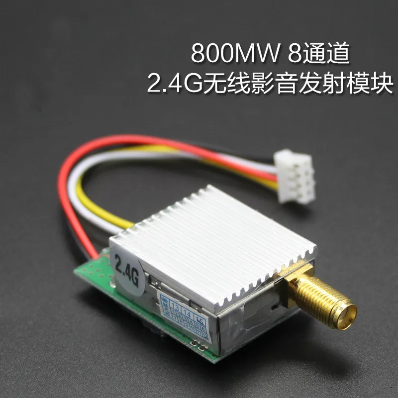 TX 24508 2.4G Wireless Audio and Video Transmission Module 800MW High ...