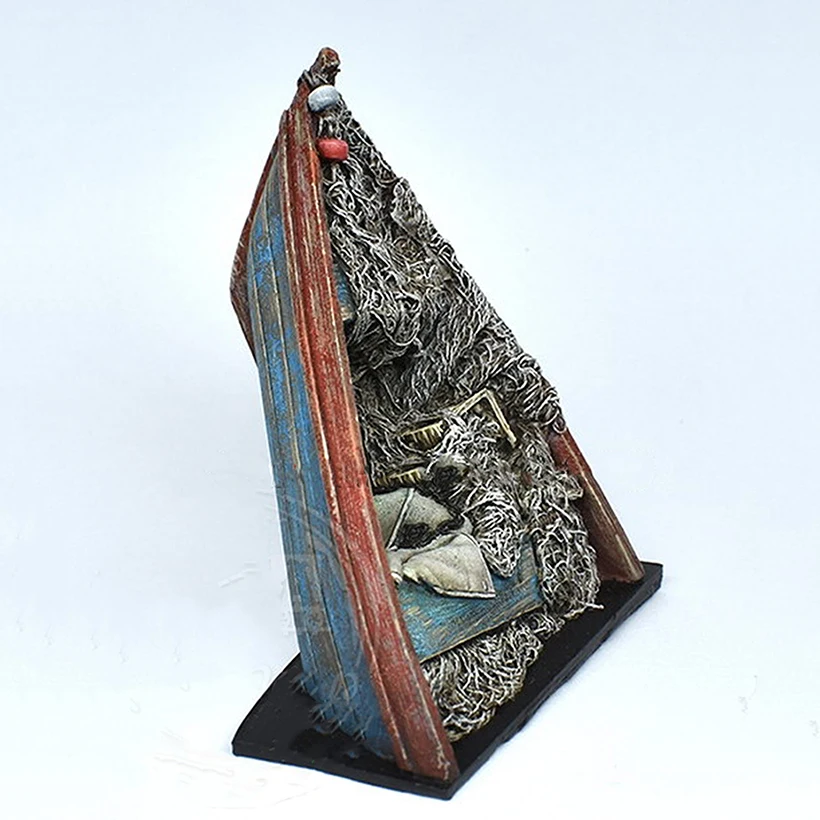 Unassambled-1-35-modern-boat-high-55mm-Resin-figure-miniature-model ...