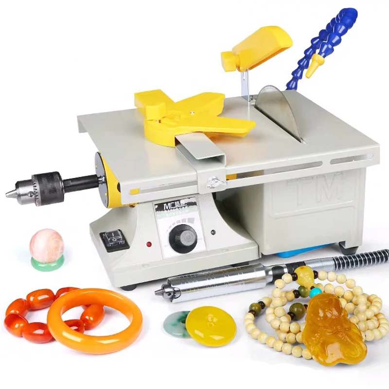 850w Multifunction Mini Table Saw Stone Polisher Jade Engraving Machine ...