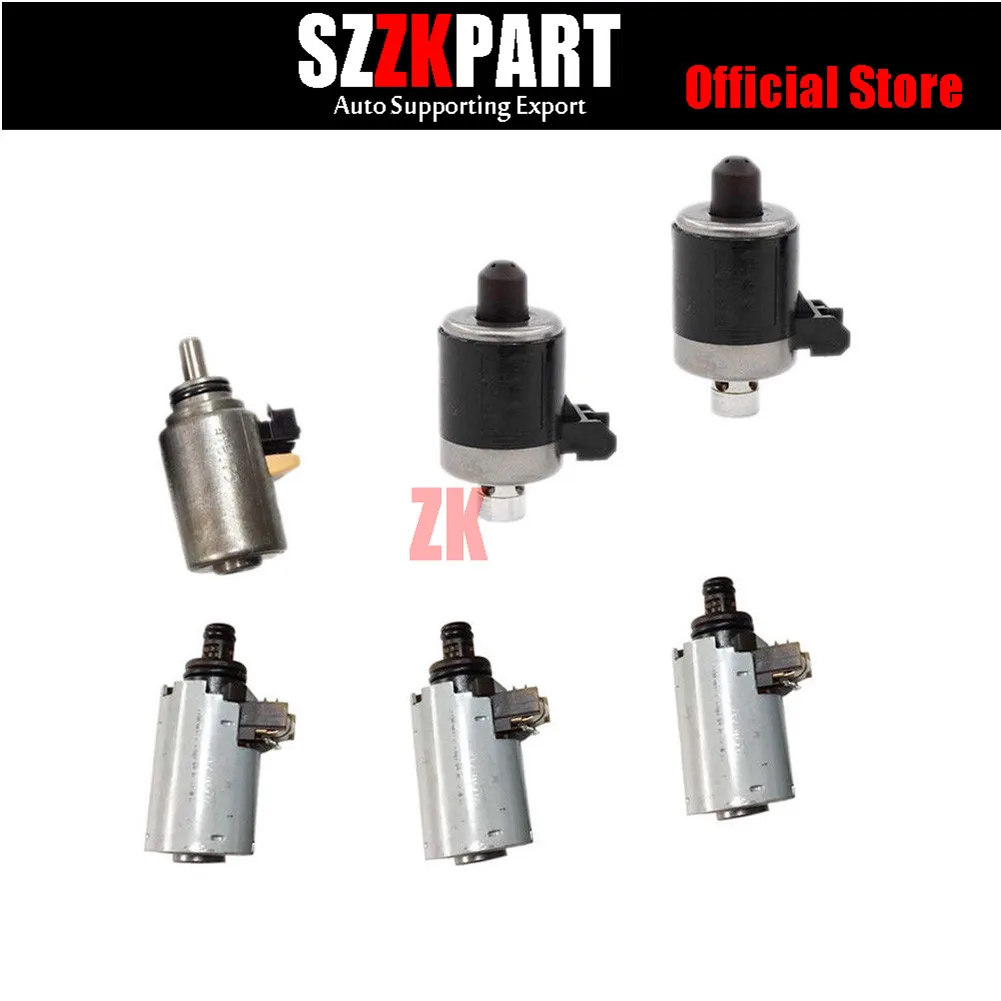 6Pcs-Set-Car-Auto-Gearbox-Transmission-Solenoid-Valve-Fit-for-MERCEDES ...