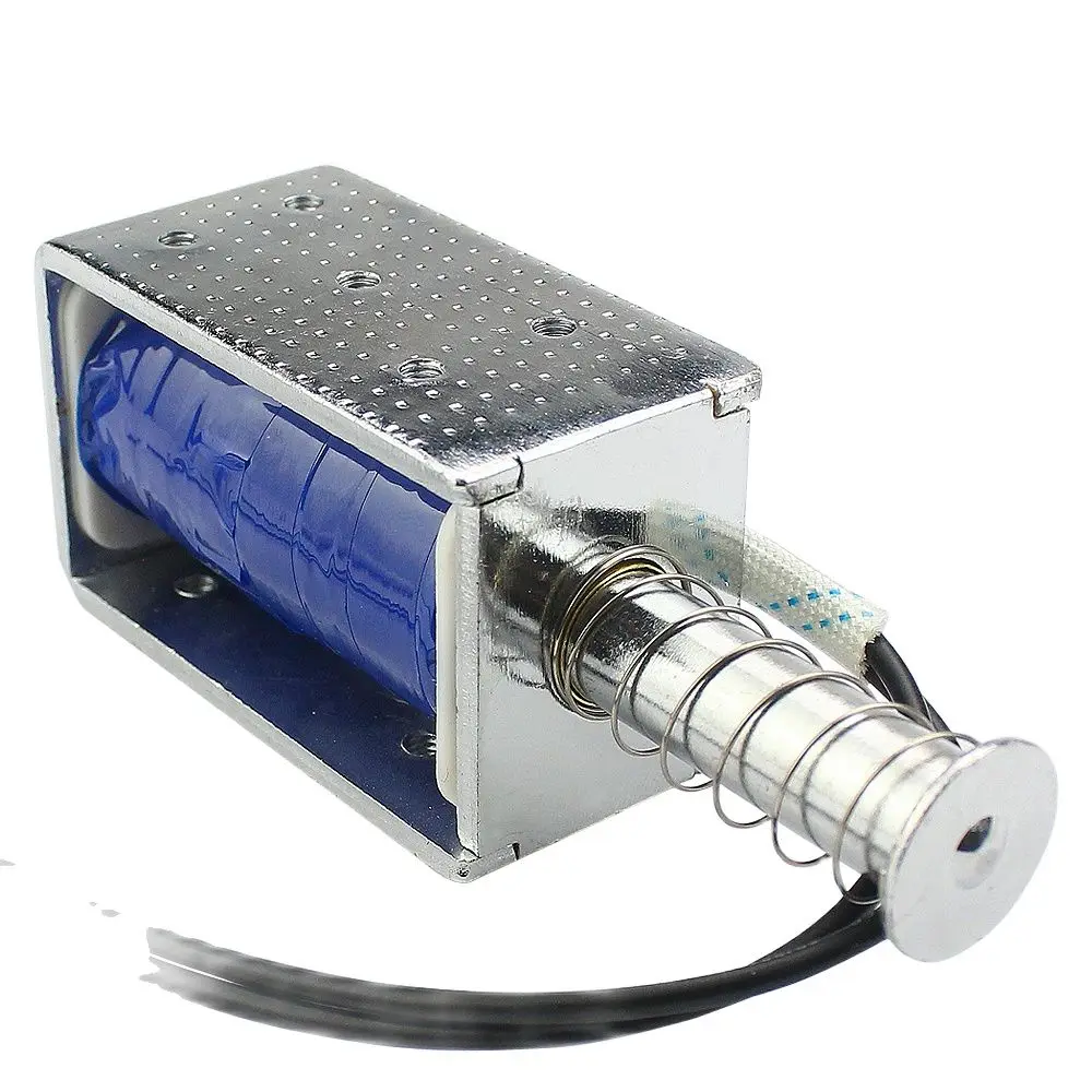 LY-1264B DC Powerful Push Pull Electromagnet 12v24v Solenoid Stroke ...