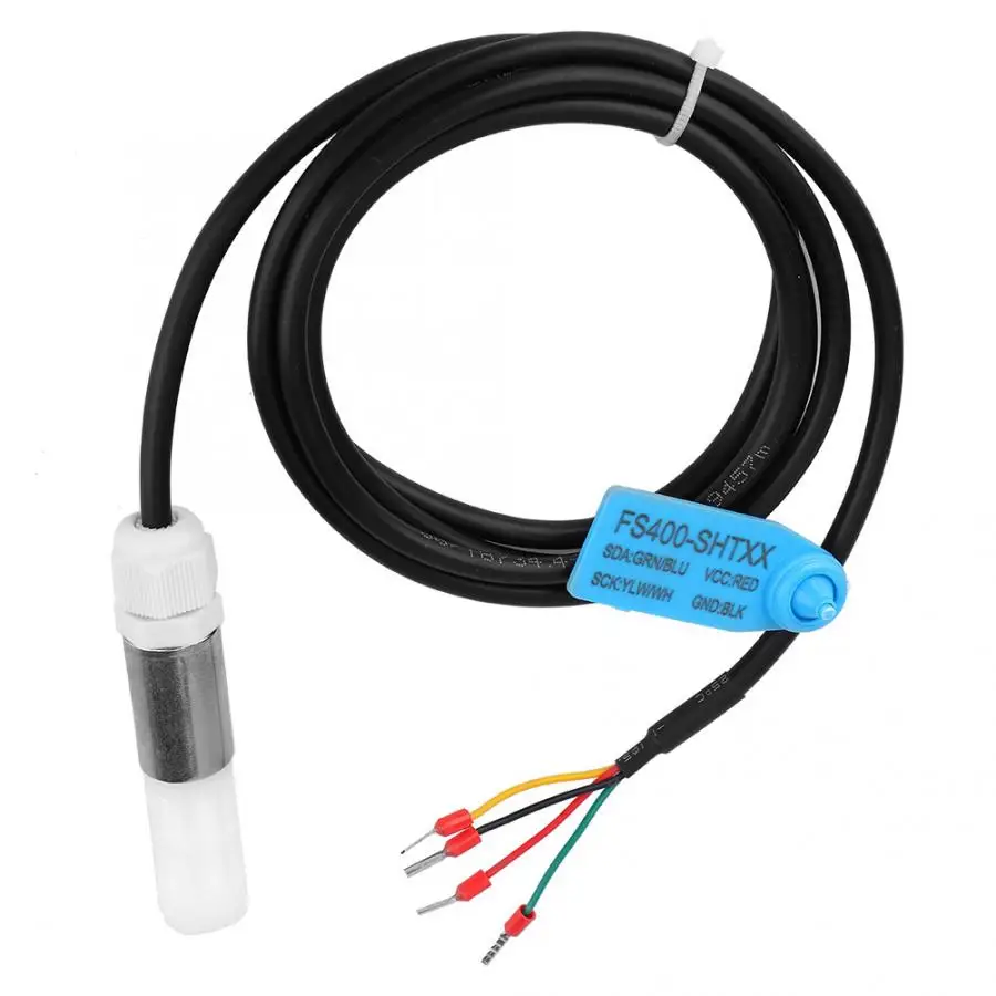 Industrial Dustproof Temperature Humidity Sensor Stainless Steel ...