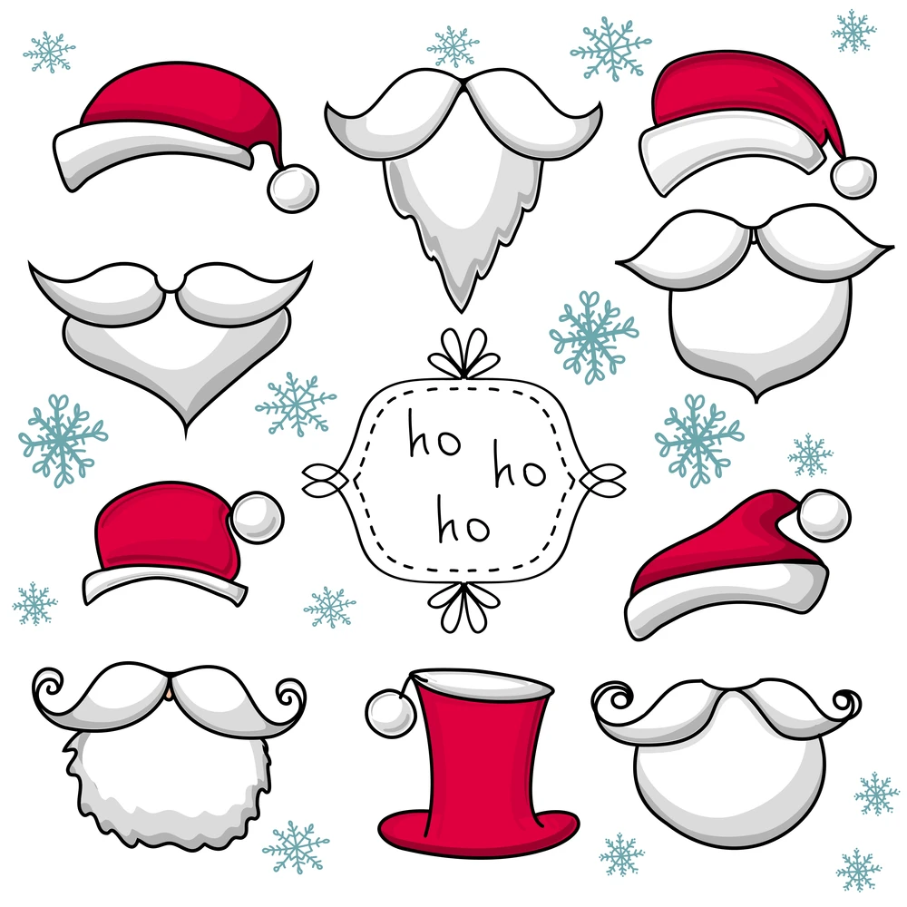 Christmas Set With Santa Claus Metal Craft Dies Cutting For Diy ...