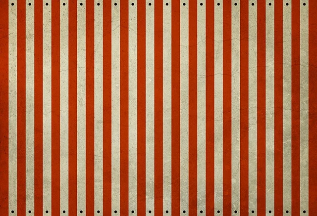 Red And White Vertical Stripes