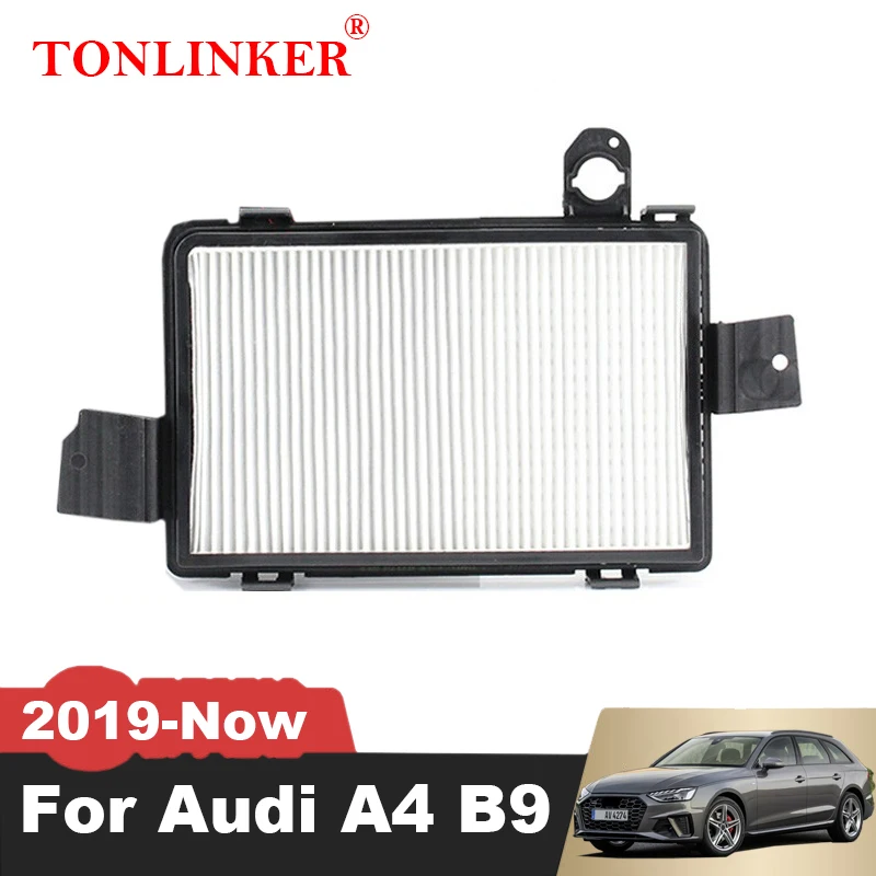 TONLINKER External Cabin Filter 8WD819441 For Audi A4 B9 2019-2022 A5 ...