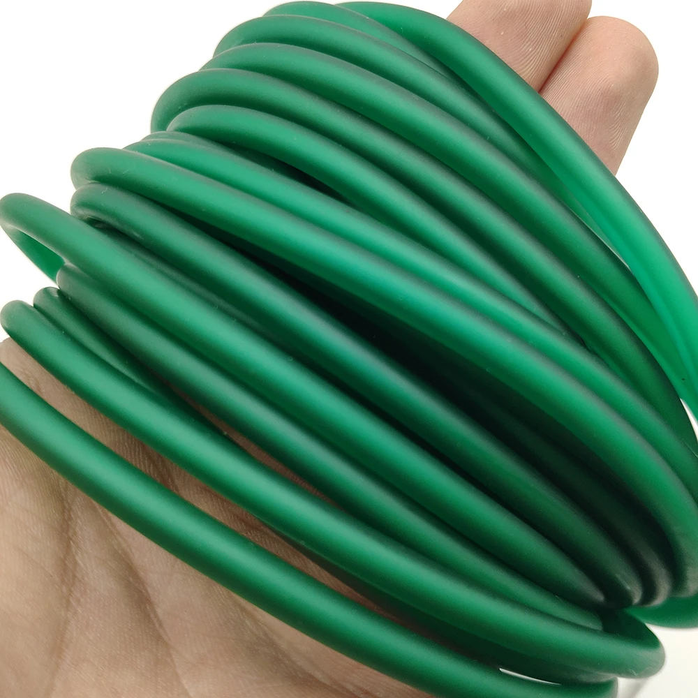 10M-Rubber-Band-Tube-Latex-Slingshot-Freeze-proofing-Ice-Green-1632 ...
