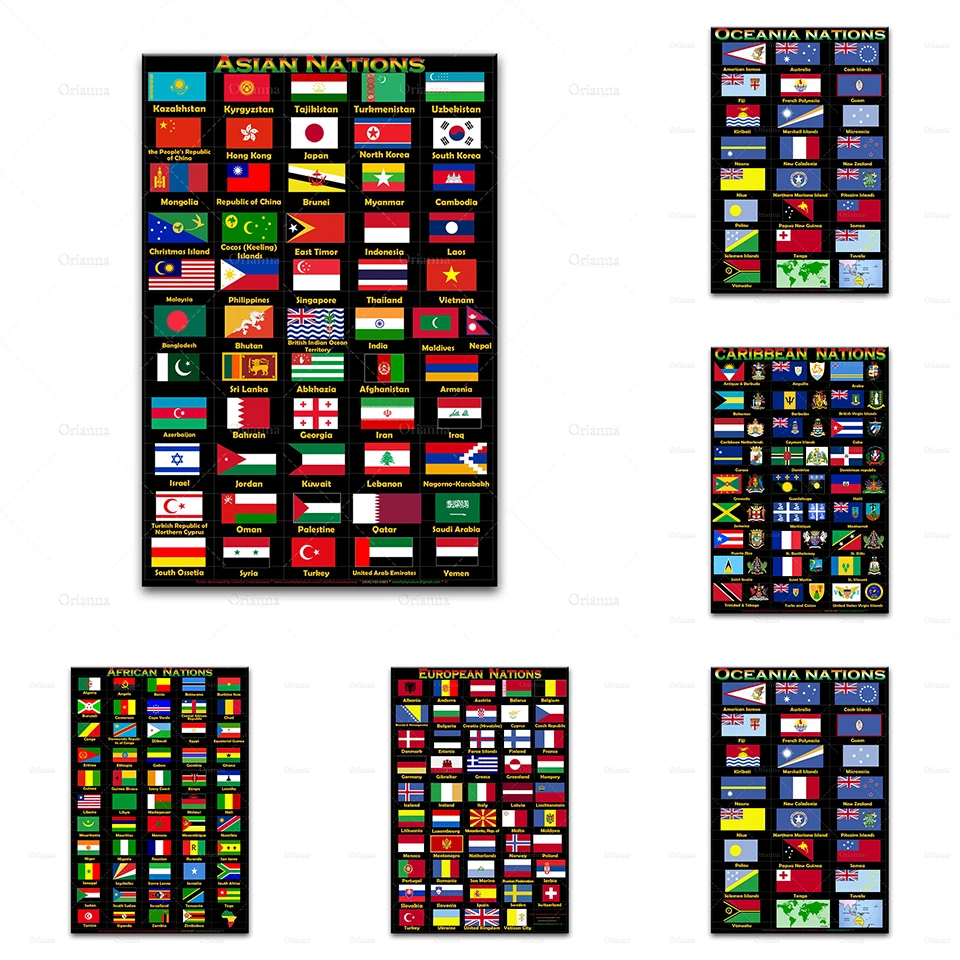 Poster-Bendera-Negara-Dunia-Poster-Bendera-Negara-Afrika-Poster-Bendera ...