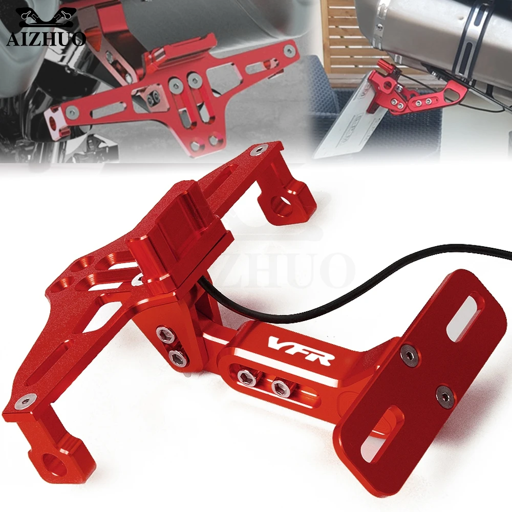 Motorcycle Adjustable License Number Plate Frame Holder Bracket FOR ...