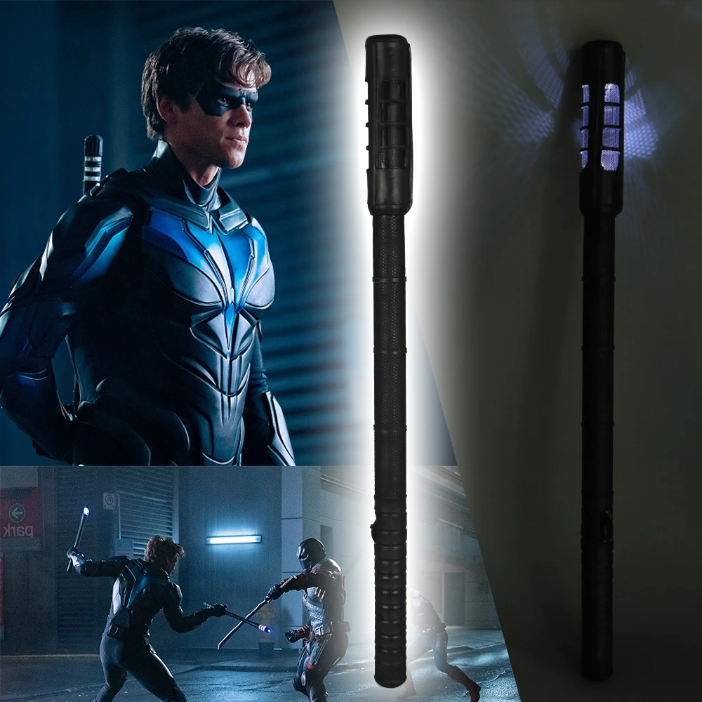 Titans Dick Grayson Robin LED Nightwings Escrima Sticks Cosplay ...
