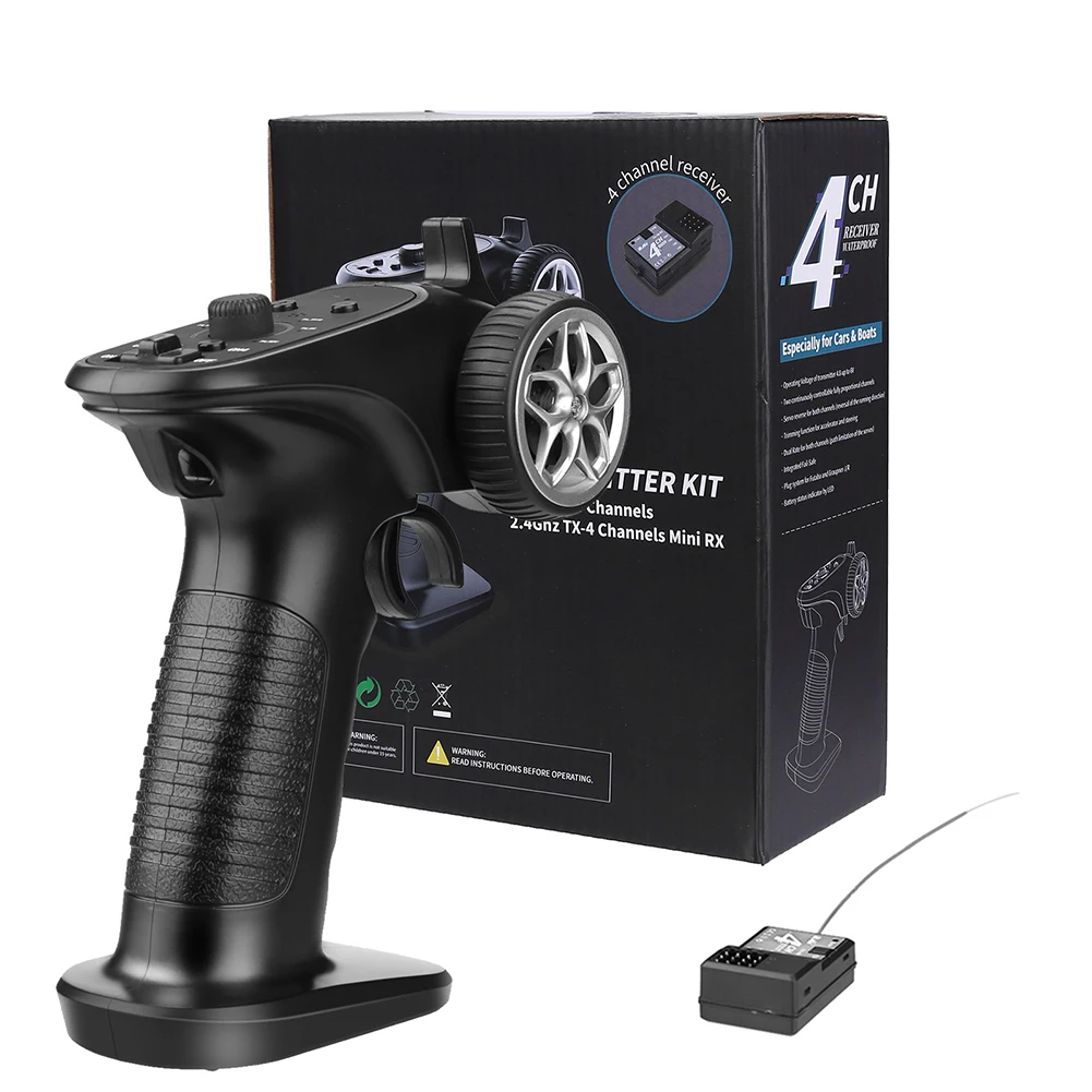 TX4-2-4GHz-4CH-Radio-System-Transmitter-Controller-Remote-Control-w ...