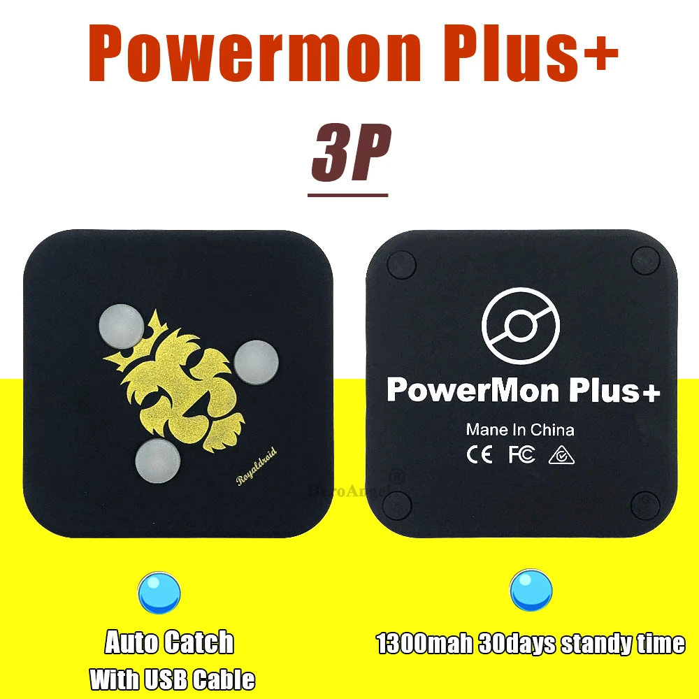 Powermon Go Plus Auto Catch Rechargeable | Pokemon Go Plus Auto Catch ...