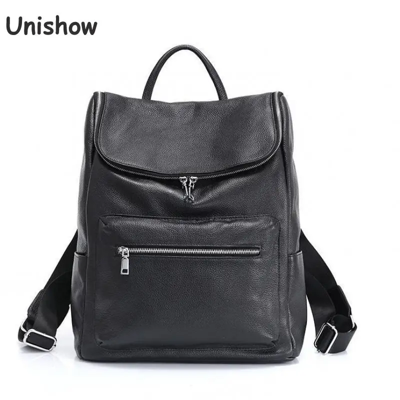 Anti Theft Genuine Leather Backpack Women Brand Designer Cow Leather ...