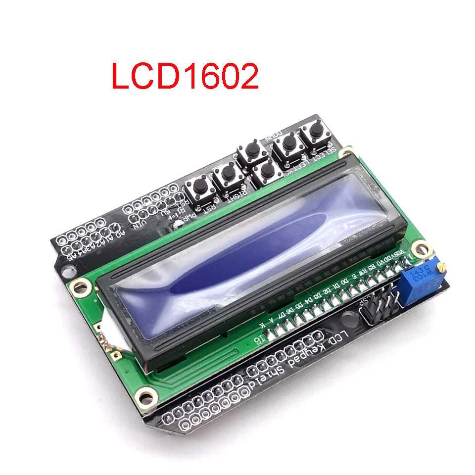 LCD1602-Character-LCD-Input-and-Output-Expansion-Board-LCD-Keypad-Shield-Blue-Yellow-Green ...