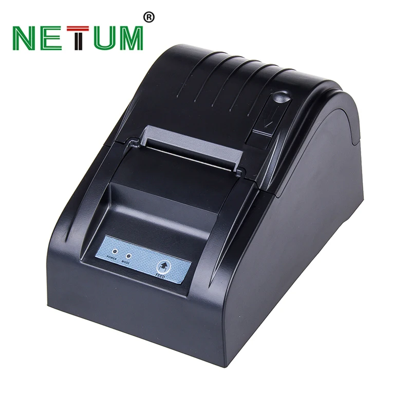 NETUM NT-5890T 58mm USB Thermal Receipt Printer RS232 POS Printer for ...