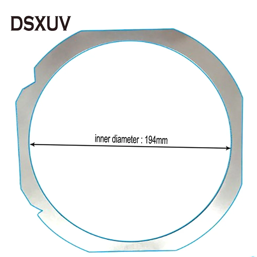 DSXUV 6 Inches Wafer Iron Hoop Wafer Frame Ring SUS420J Material Dicing ...