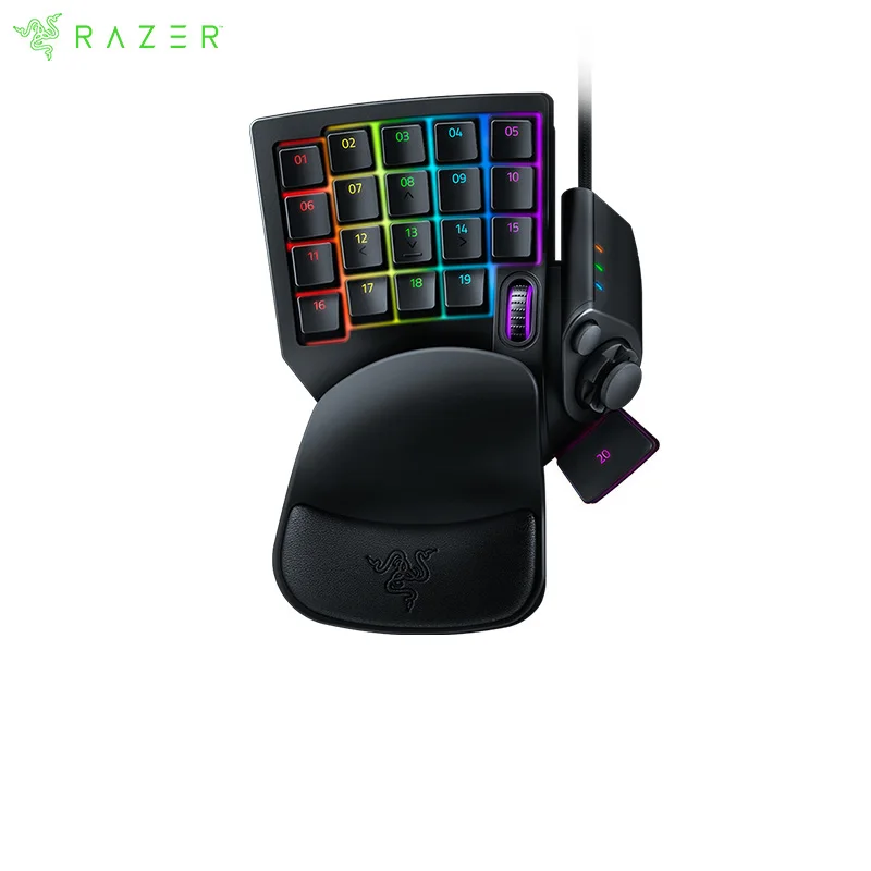 Razer Tartarus v2 게임용 키패드, 메카 멤브레인 키 스위치, 32 개 프로그래밍 가능 키, 맞춤형 크로마 RGB ...