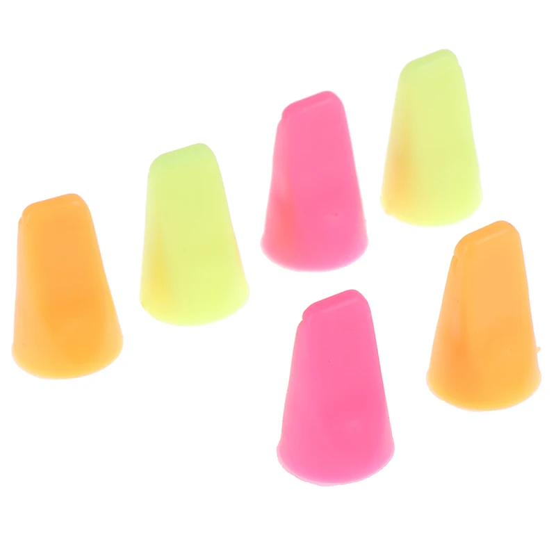 6pcs Knitting Needles Point Protectors Needle Tip Stopper Cover ...