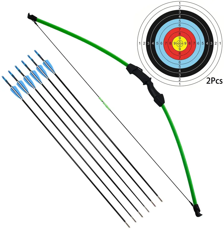Green Bow And Arrow Set