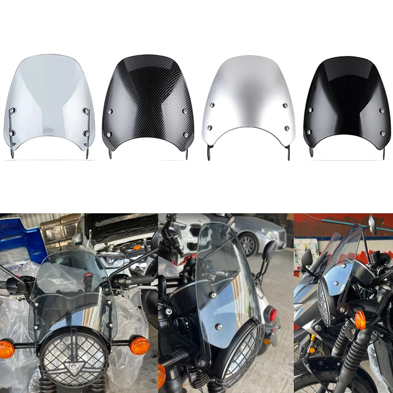 Windscreen Windshield For Bonneville 2021 T100 T120 2015-2019 Thruxton ...