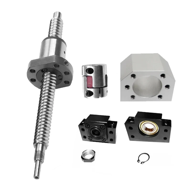 1PC Precision Ball Screw Set SFS1205/1210/1605/1610/1616/2005/2010/2020 ...
