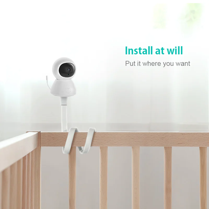 Inqmega Camera Punch-free Bracket Multi-function Crib Winding Bracket ...