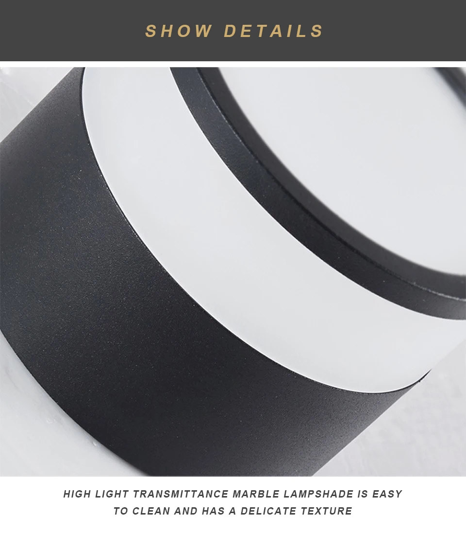 Multicolour Downlight Modern LED Dimmable Downlight Surface Mount 7W ...