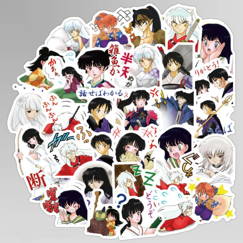 Inuyasha Sticker Pack Stickers, Labels & Tags Paper Paper & Party ...
