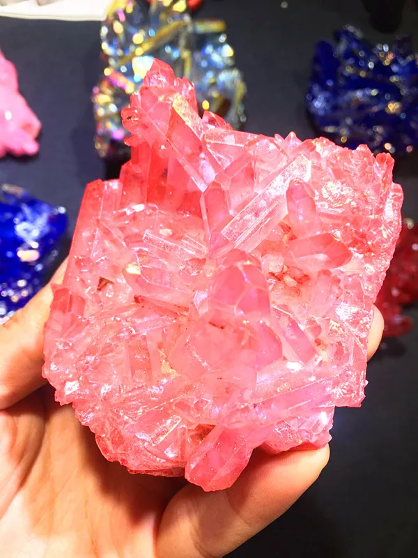 Colorful Quartz Crystals