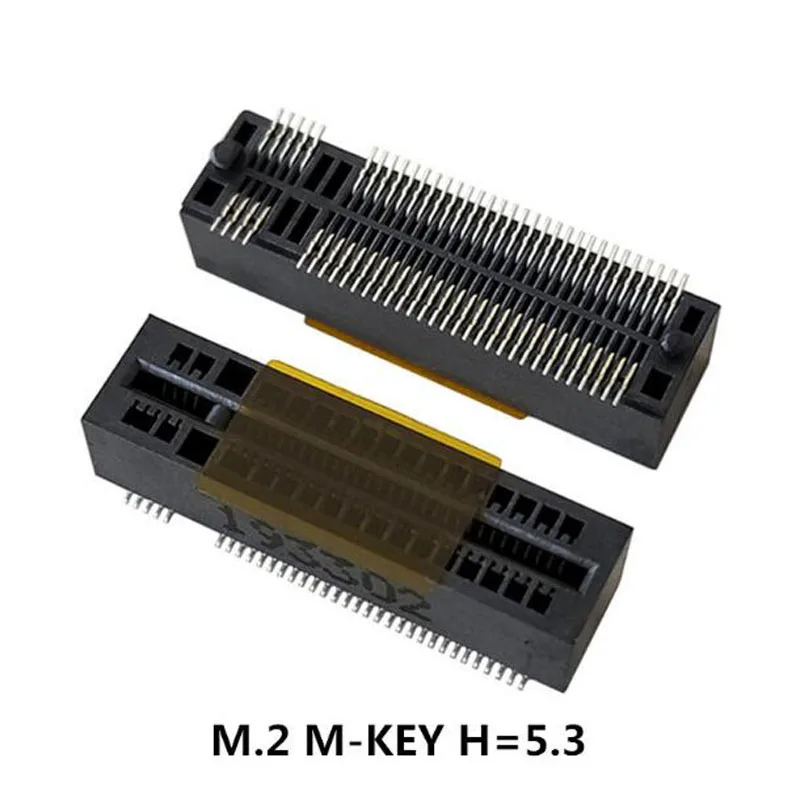 5pcs Original M.2 67P vertical NGFF socket connector M-KEY APCI0110 ...